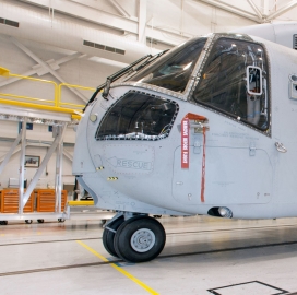 Erickson Hands 4th CH-53E Helicopter Tail Pylon to Sikorsky - ExecutiveBiz