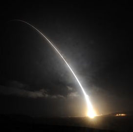 Air Force Demos Boeing-Built Minuteman III ICBM with Test Re-Entry ...