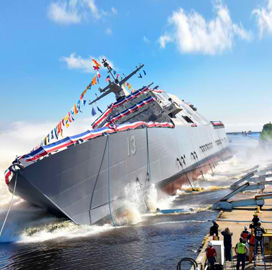 Lockheed Martin-Led Team Unveils 13th LCS USS Wichita - ExecutiveBiz