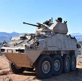 Orbital ATK Uses 30mm, 40mm Ammo to Demo MK44 Bushmaster Chain Gun ...