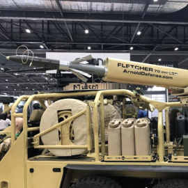 Arnold Defense Introduces Fletcher Rocket Launcher at SOFEX 2018 - ExecutiveBiz