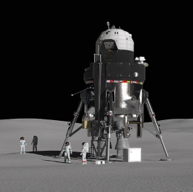 Lockheed Unveils Reusable Lander Concept for Crewed Lunar Missions ...