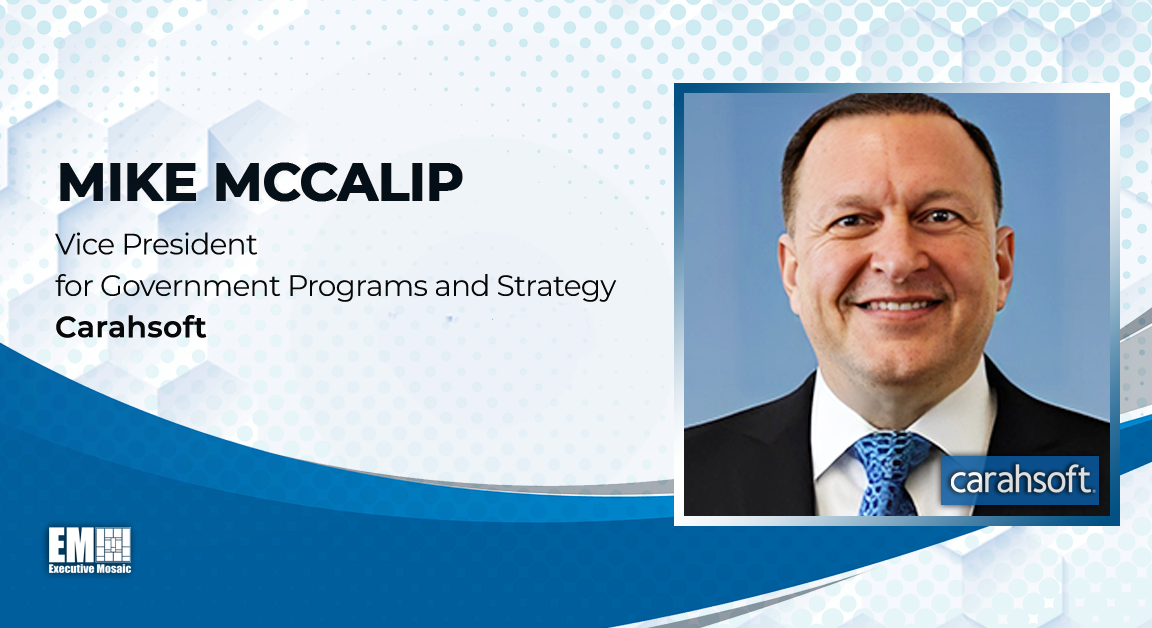 Carahsoft's Mike McCalip: Army's Use of AI in Software Development ...