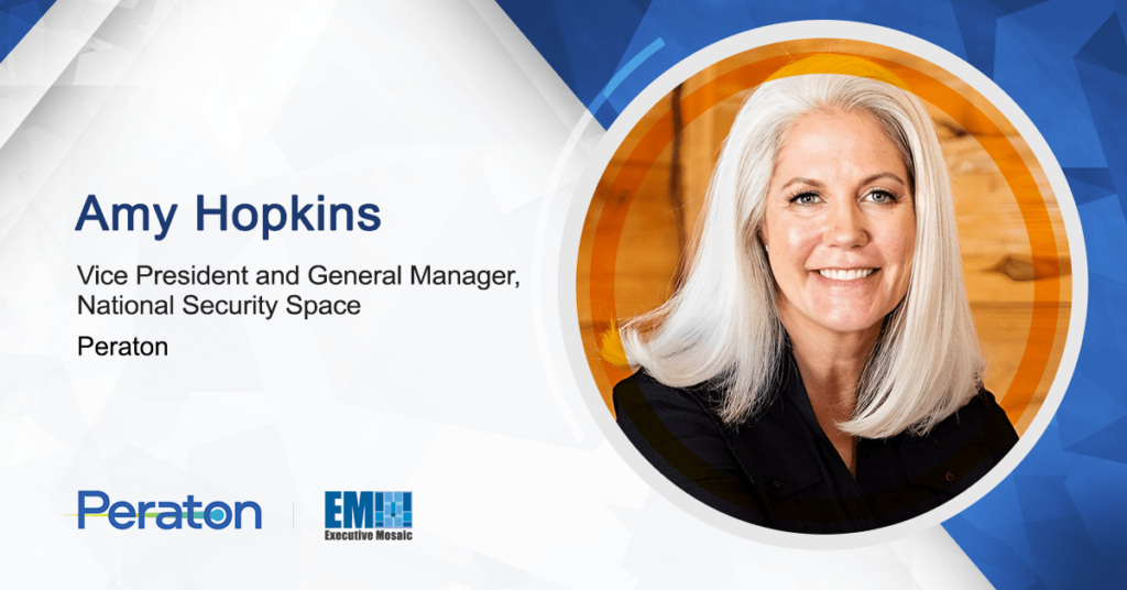 Peraton's Amy Hopkins on Addressing Temporal Aspect of Space ...