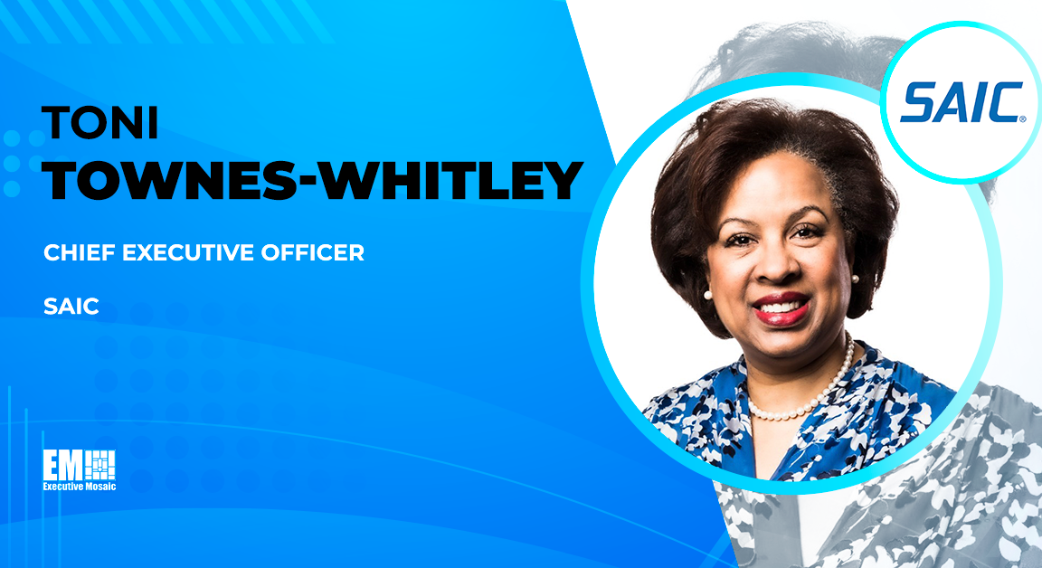 Toni Townes-Whitley Takes Helm as CEO of SAIC – ExecutiveBiz
