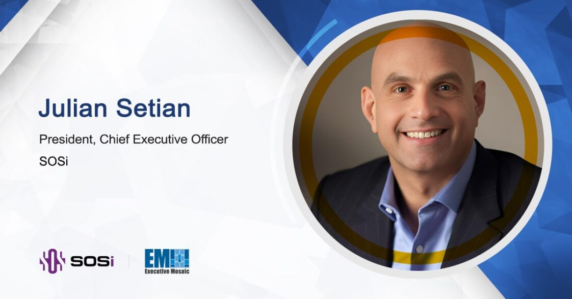 SOSi Secures DIA Task Order to Enhance Data-Based Capabilities; Julian ...