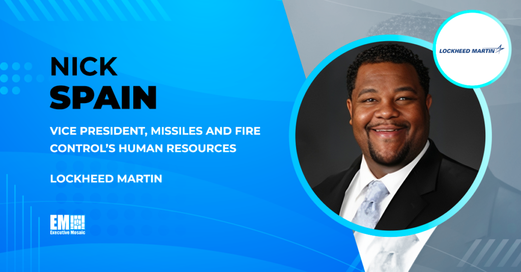 Lockheed Veteran Nick Spain Takes Charge as Missiles, Fire Control ...