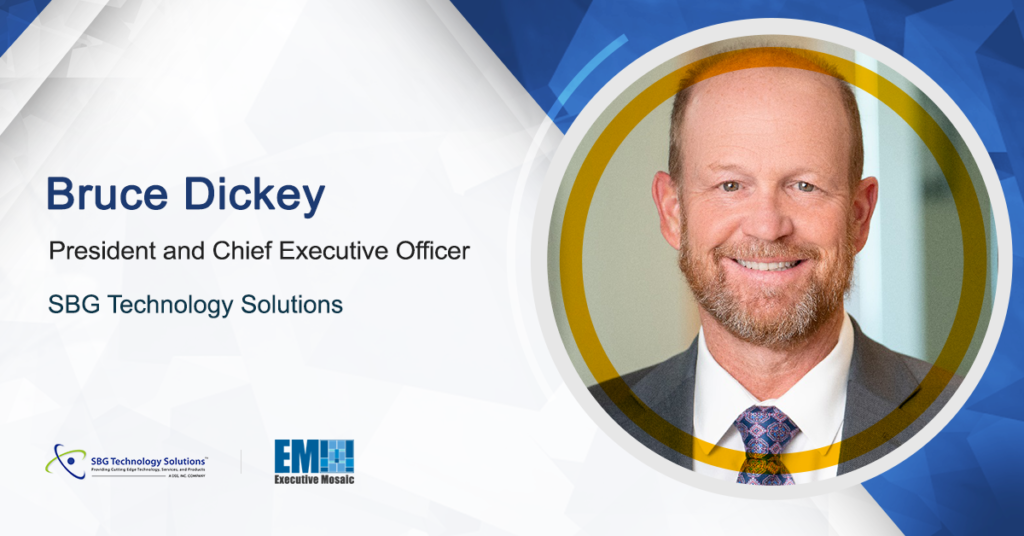Bruce Dickey Named President And Ceo At Sbg Technology Solutions Executivebiz