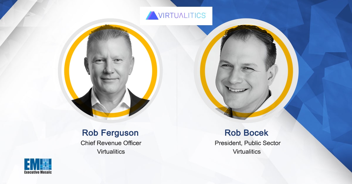 Rob Ferguson Named Virtualitics Chief Revenue Officer, Rob Bocek ...