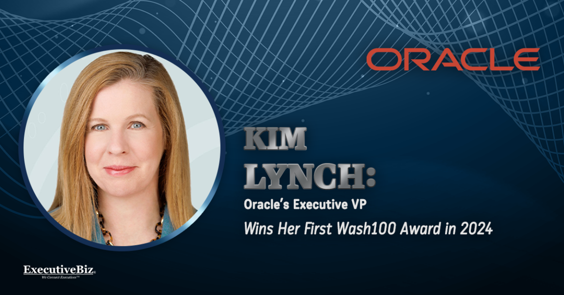 Kim Lynch: Oracle’s Executive VP Wins Her First Wash100 Award in 2024 ...
