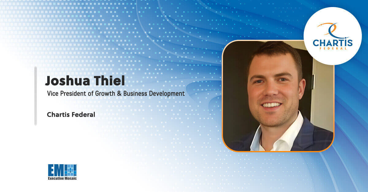 Former Esri Account Exec Joshua Thiel Joins Chartis Federal as Growth & Business Development VP ...