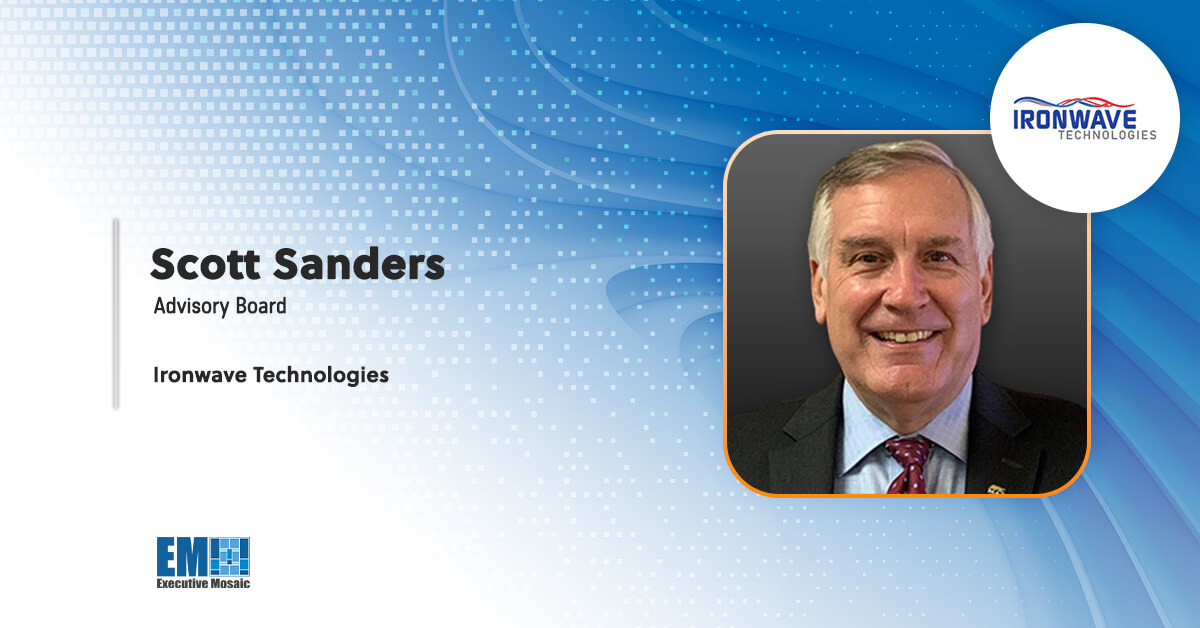Navy Veteran Scott Sanders Joins Ironwave’s Advisory Board – ExecutiveBiz
