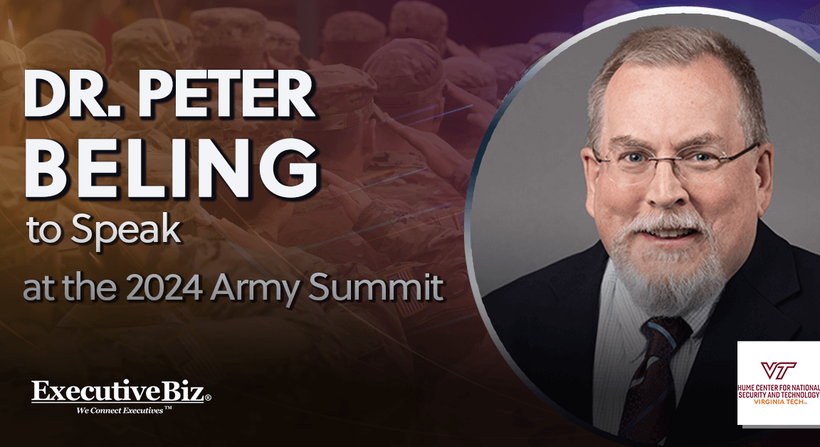 Dr. Peter Beling to Speak at the 2024 Army Summit Panel