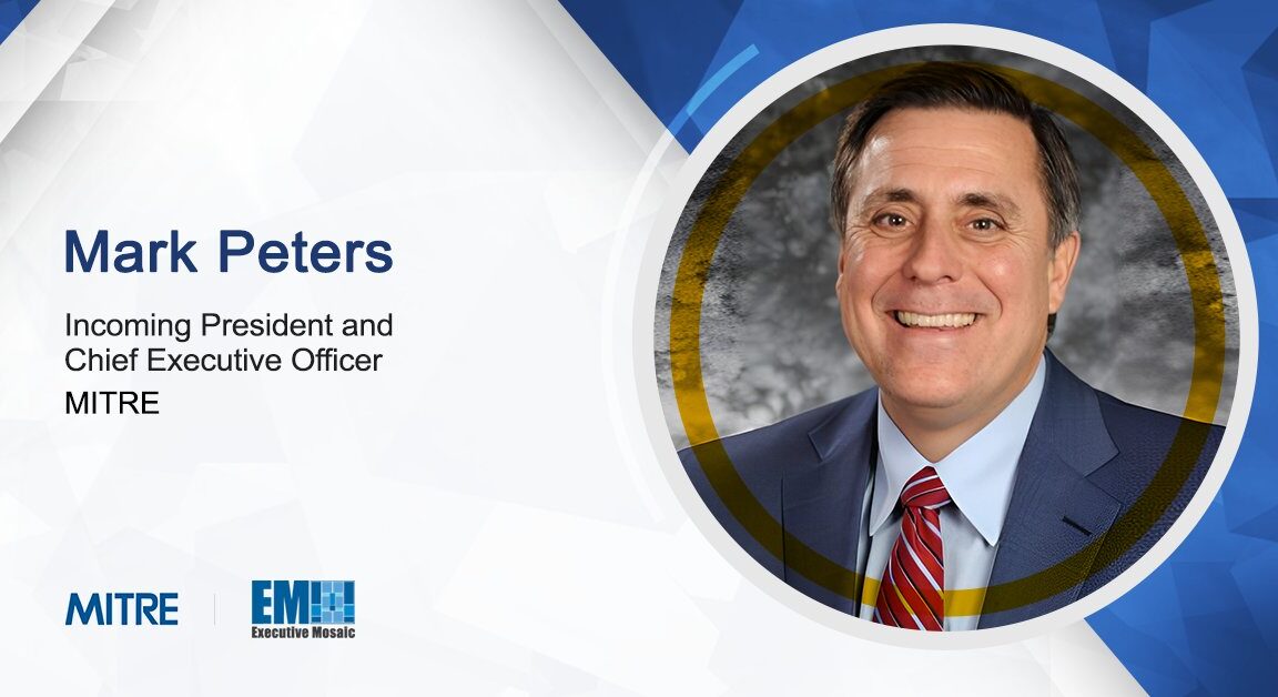 Mark Peters to Succeed Jason Providakes as MITRE President & CEO ...