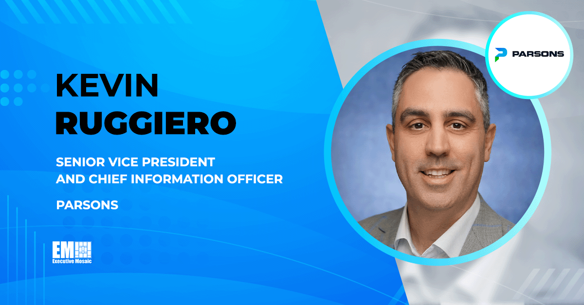 Parsons Names Kevin Ruggiero as Senior Vice President and Chief ...
