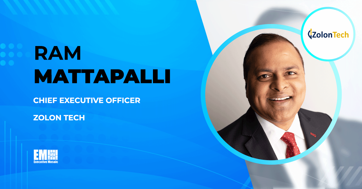 Self-Made Zolon CEO Ram Mattapalli on Keeping His Company at the ...