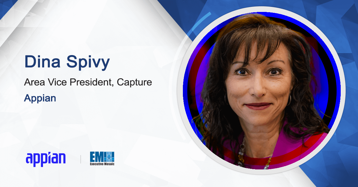 Dina Spivy Joins Appian as Capture Area Vice President – ExecutiveBiz