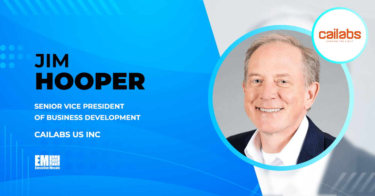 Jim Hooper joins Cailabs as senior vice president for US business ...