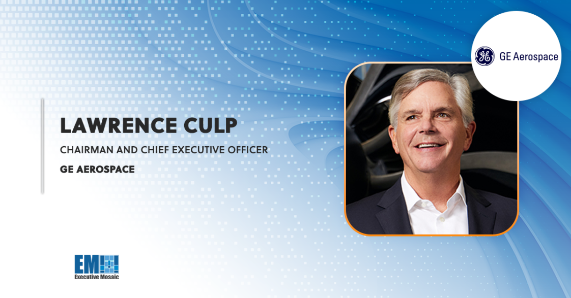Lawrence Culp to Continue Leading GE Aerospace Through 2027 – ExecutiveBiz