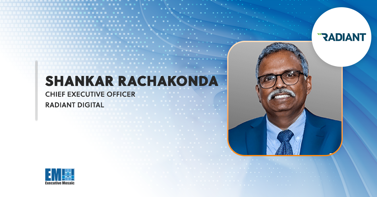 Radiant Digital’s Creative Group Secures ISACA CMMI Level 3 Appraisal; Shankar Rachakonda Quoted ...
