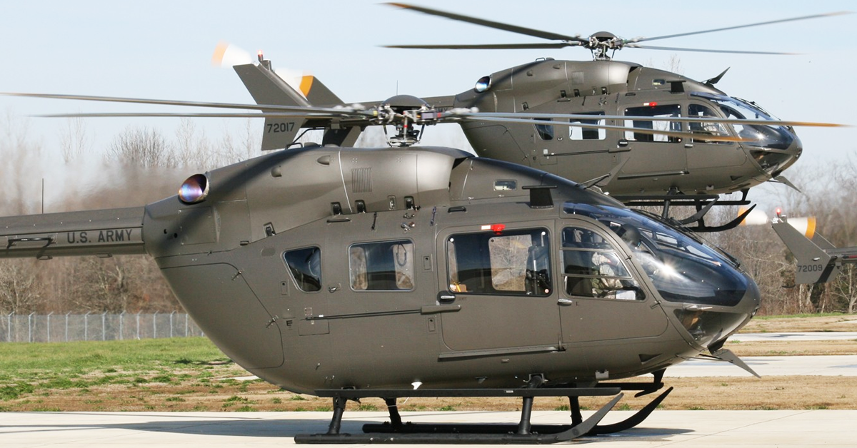 Airbus UH-72 Helicopter Achieves Flight Hour Milestone With US Military ...