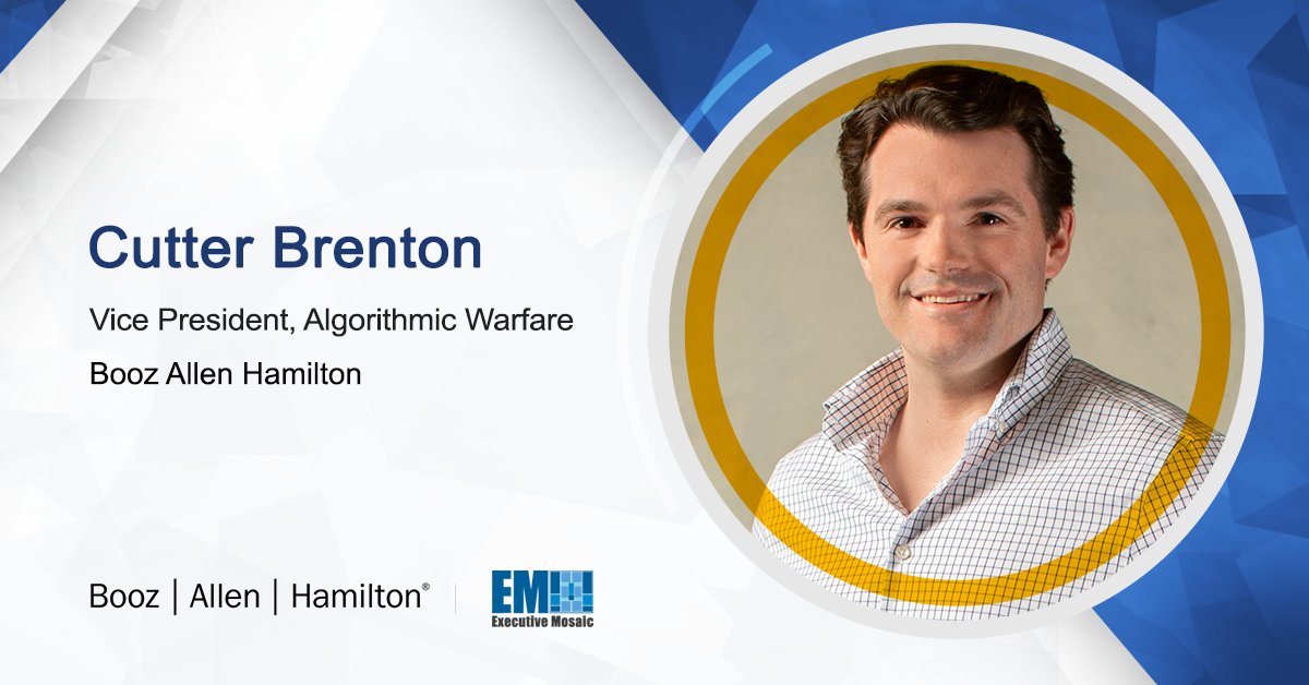 Booz Allen VP Cutter Brenton Says AI Is ‘Huge Enabler’ for Navy ...